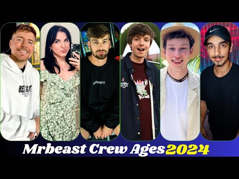 Mrbeast Crew Members Real Name And Ages 2024 - YouTube