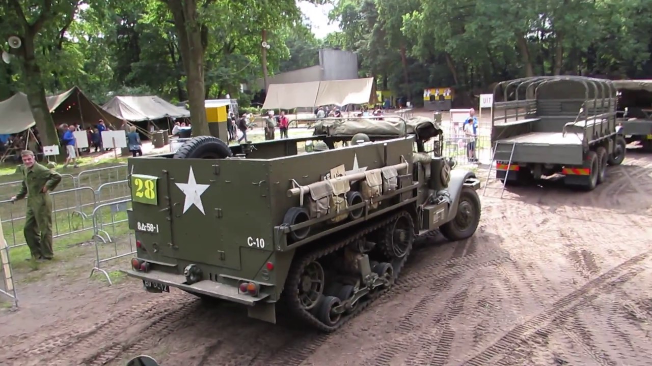 Enjoying a ride in a Ford M20 Armored Utility Car. Part 1/2. - YouTube