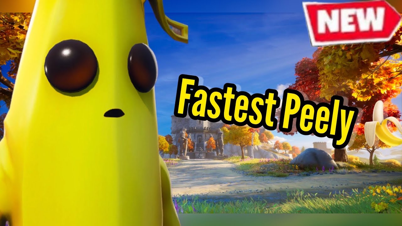 Peely Plays a Normal Game Of Fortnite 🍌 (Speed Run) @fortnite # ...