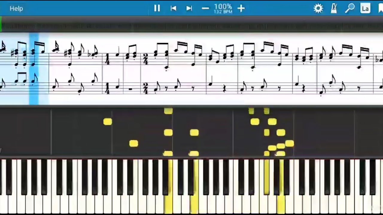 MOZART - Turkish March (Piano Tutorial + Sheet) - YouTube