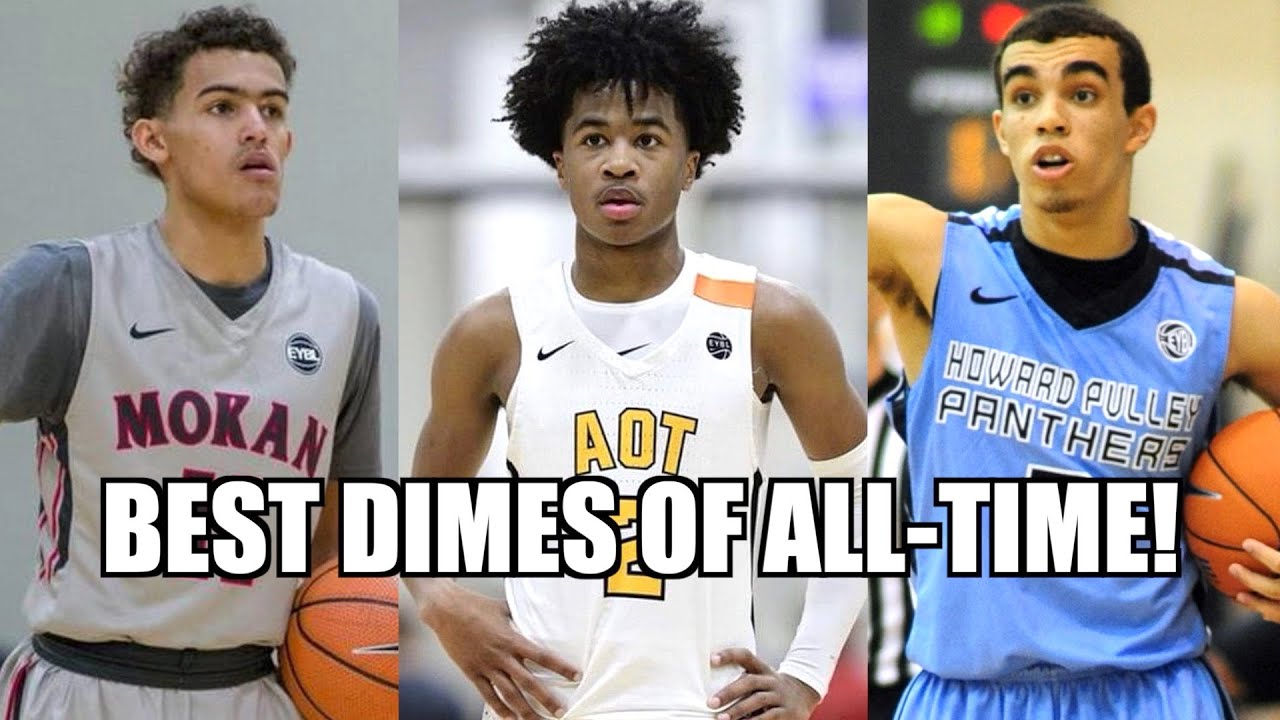 BEST PASSES FROM HIGH SCHOOL BASKETBALL! - YouTube