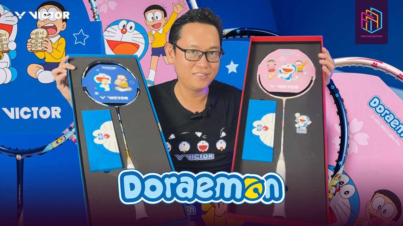 TEKNOLOGI DARI DORAEMON I RAKET BADMINTON VICTOR DORAEMON SPECIAL ...