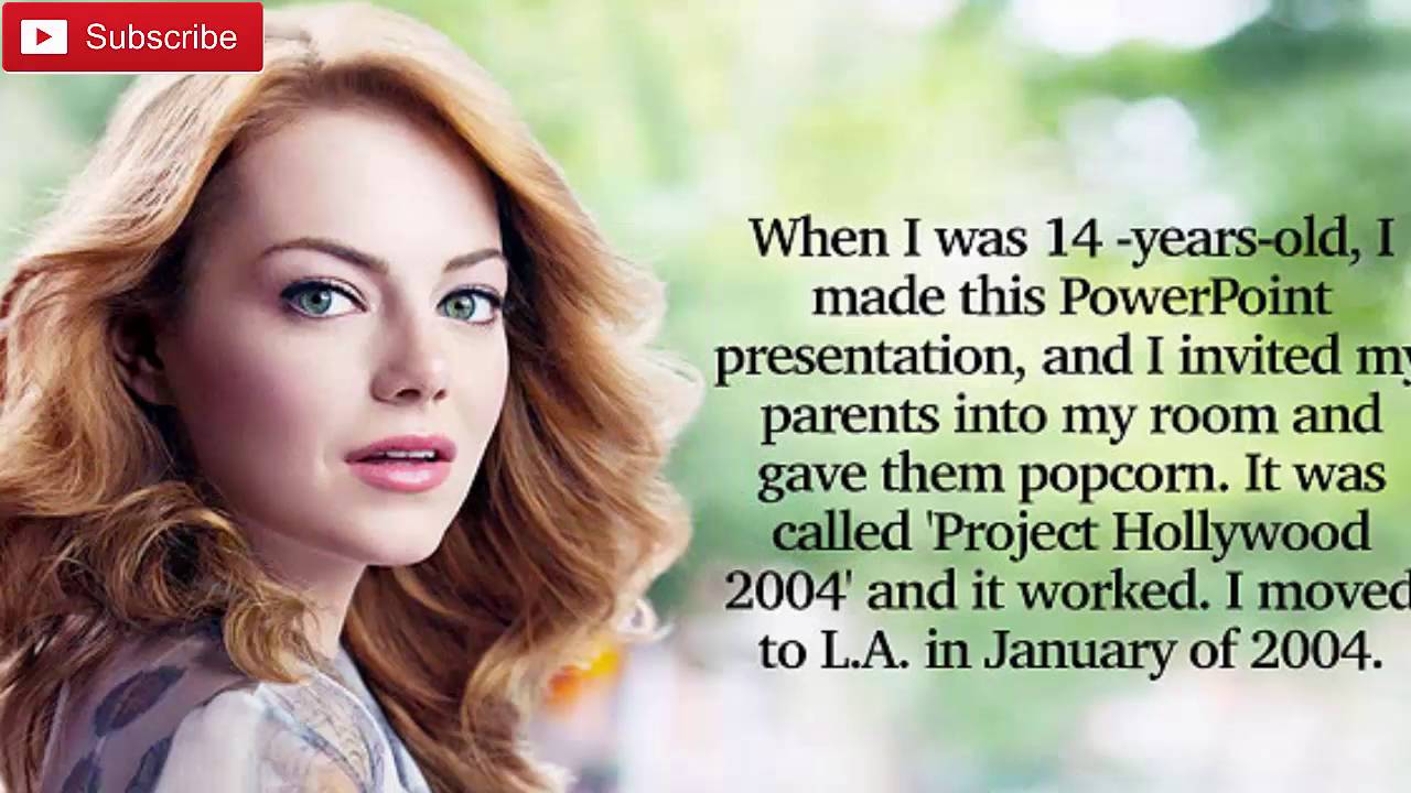 Emma Stone - YouTube
