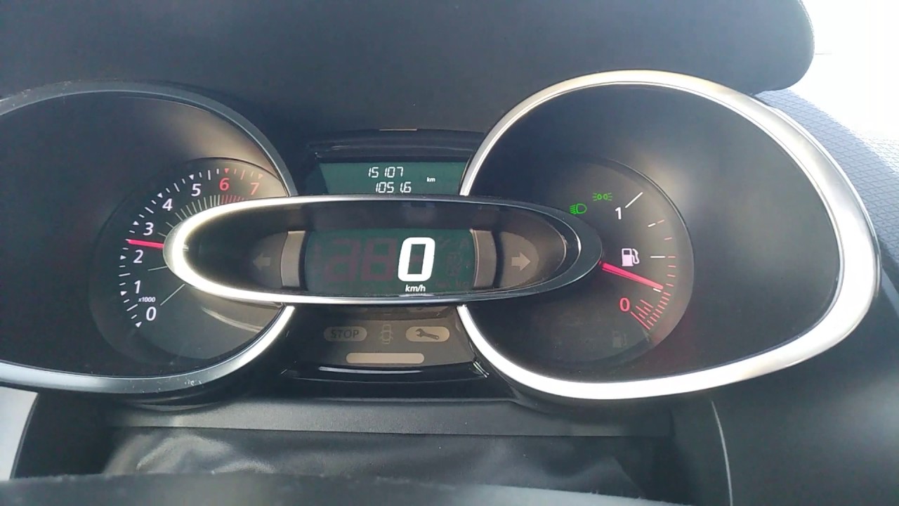 Renault Clio 4 0.9 tCe 90 KM 3 cylinders turbo 0-100 acceleration - YouTube
