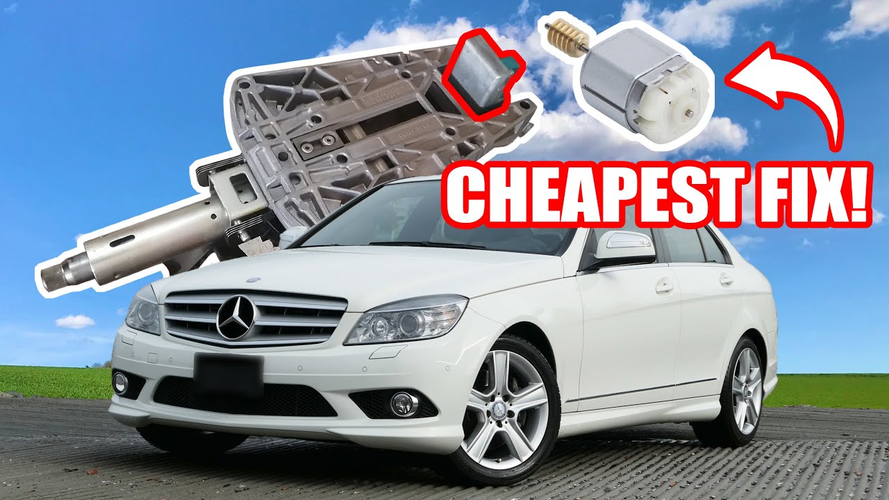 W204 MERCEDES-BENZ STEERING LOCK FAILED - CLOSED POSITION! #Mercedes ...