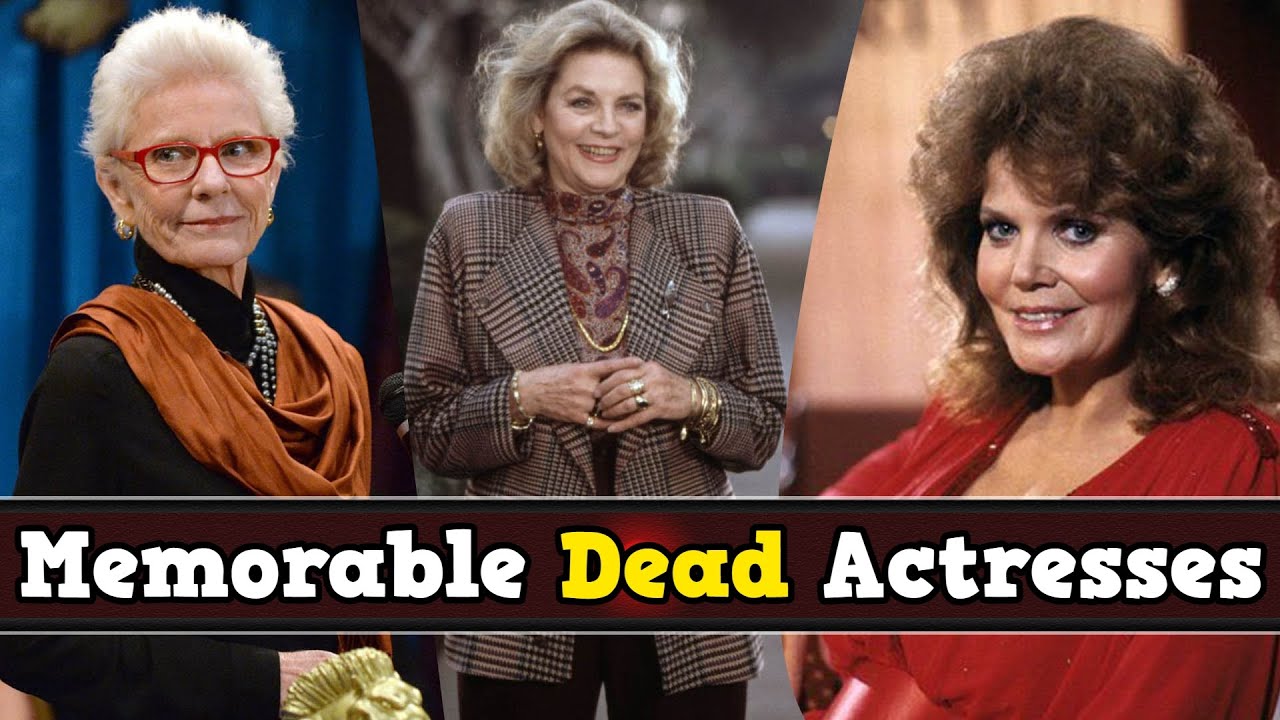16 The Most Memorable Dead Actresses - YouTube