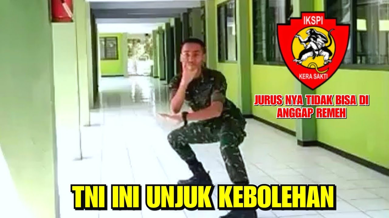 TNI MEMPERAGAKAN JURUS IKS PI - YouTube