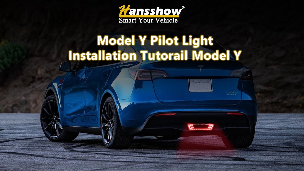 Model Y Pilot Light Installation Tutorail - YouTube