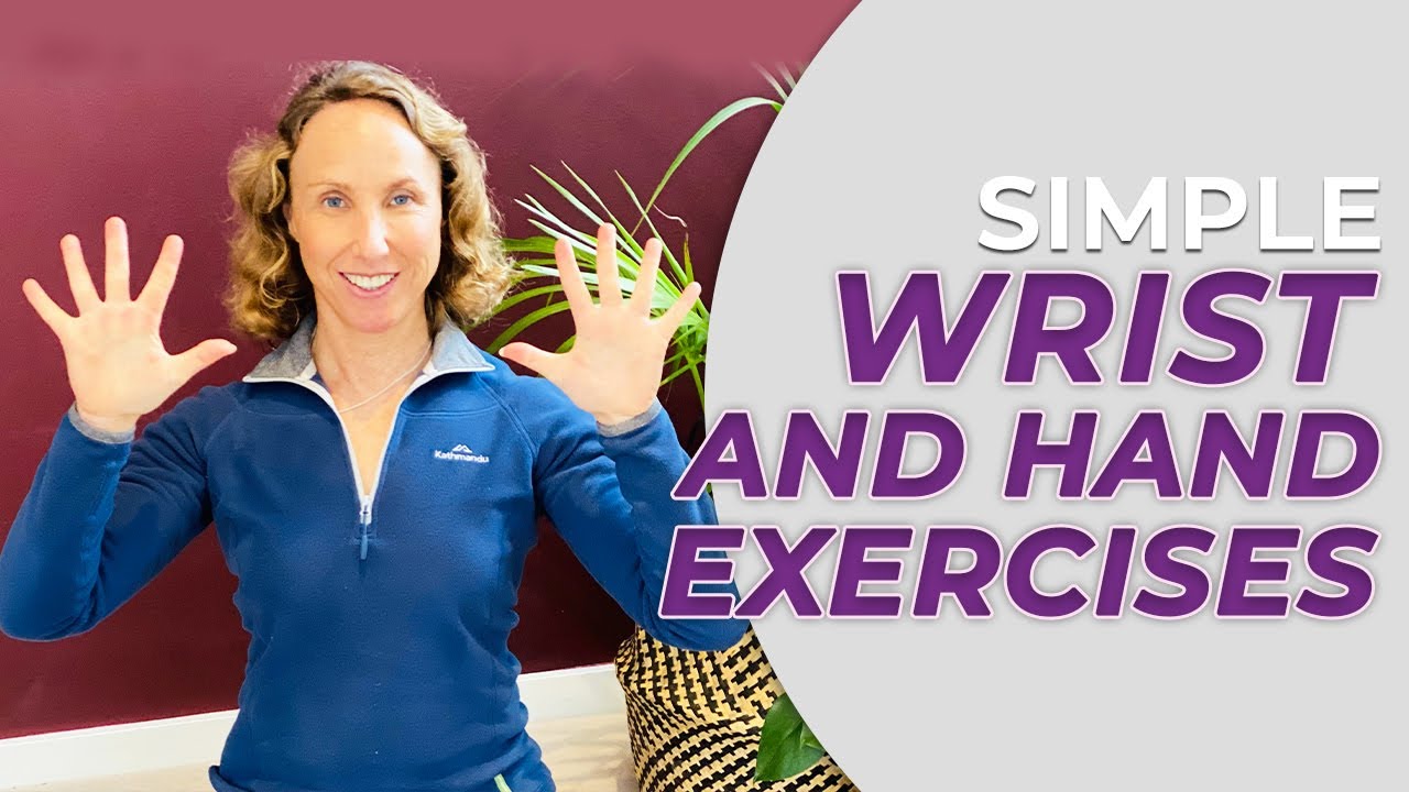 easy wrist and hand yoga exercises for over 50s - YouTube
