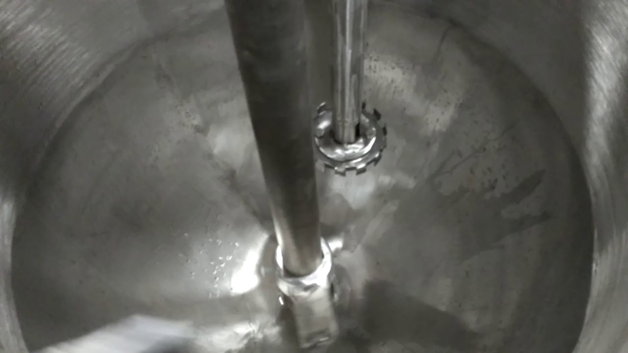 Anchor Agitator with High Speed Disperser - YouTube