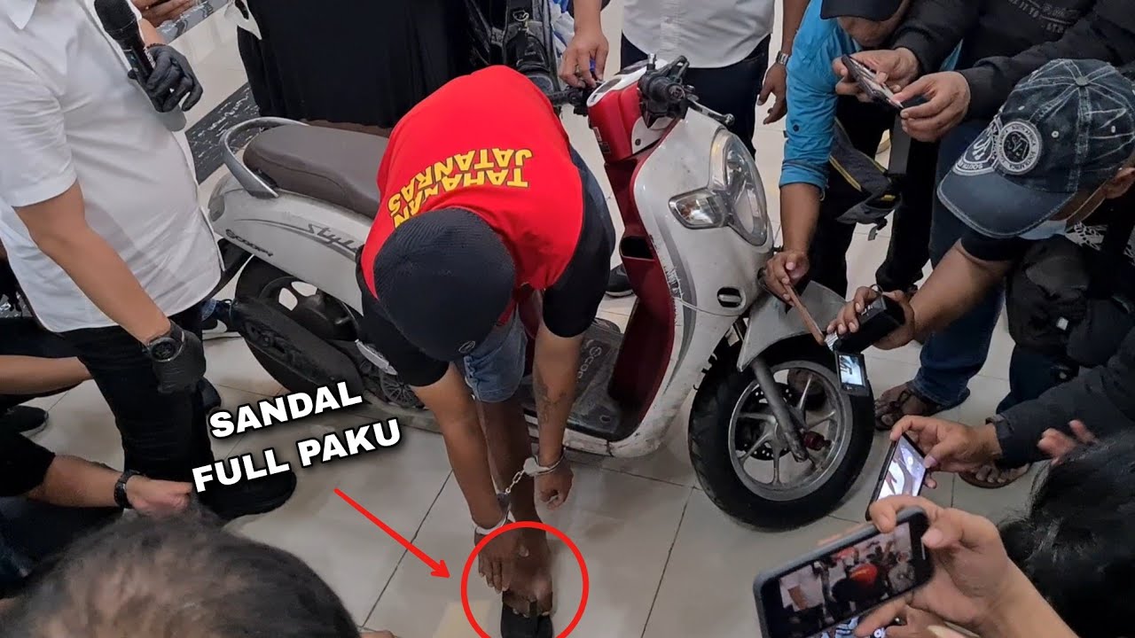 Viral Sandal Berpaku, ini Pengakuan Pelaku Modus Gembos Ban Mobil di ...
