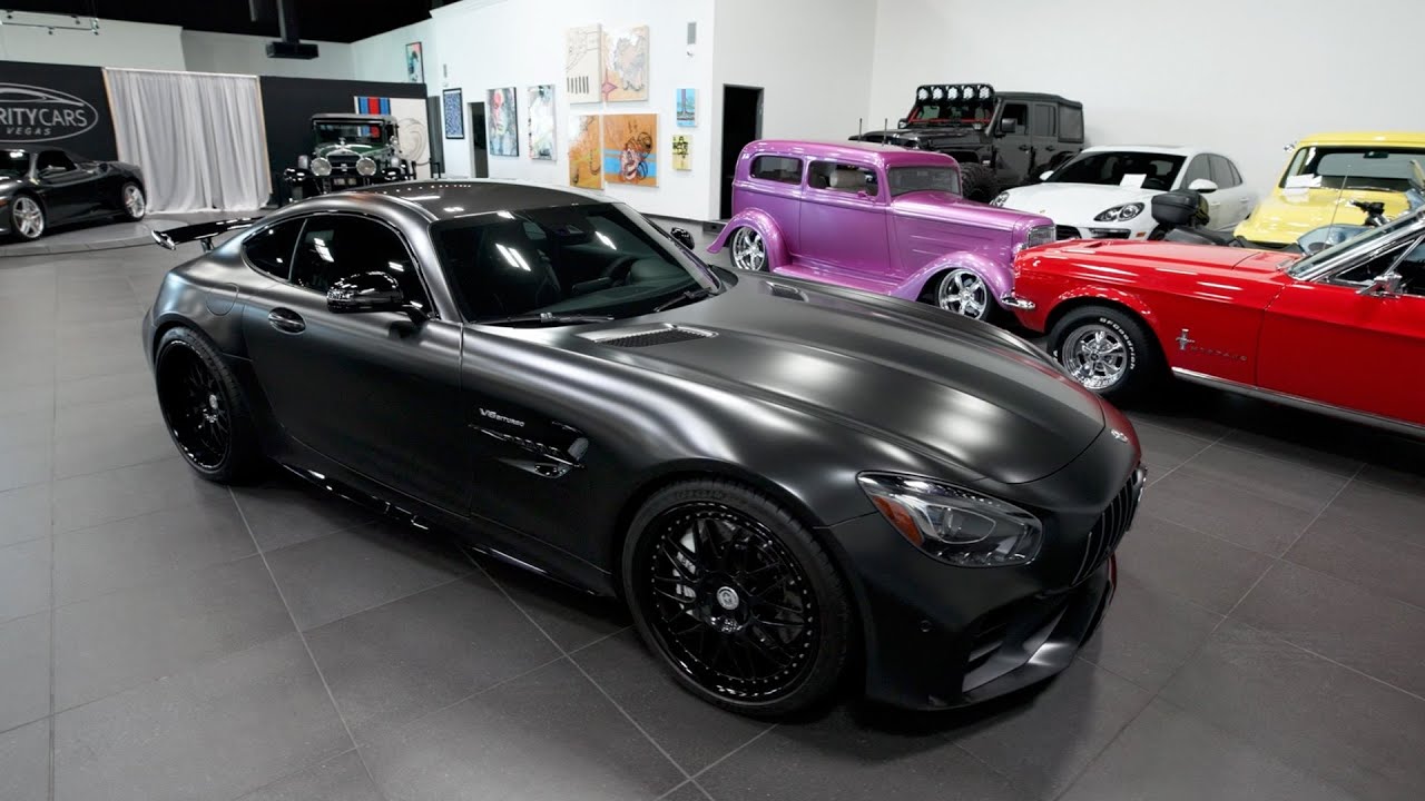 2018 Mercedes GTR AMG | At Celebrity Cars Las Vegas - YouTube