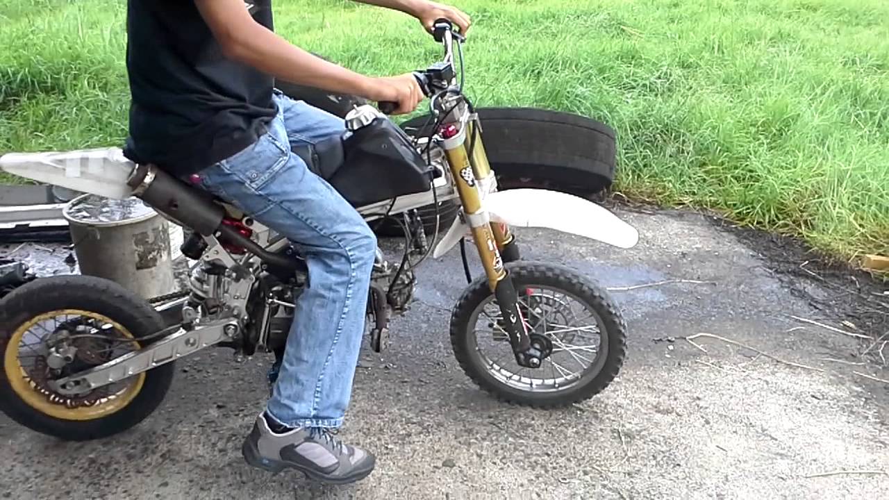 Chute en dirt bike . - YouTube