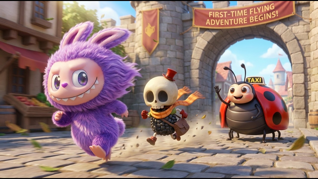 Labubu's BIGGEST Day EVER! From Tiny Hero to EPIC Quest! 😱💜 - YouTube