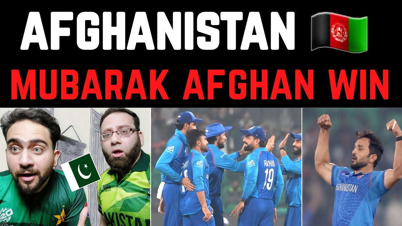 Afghanistan Win | Afg vs Eng | Congratulations Afghan fans | CT-25 ...