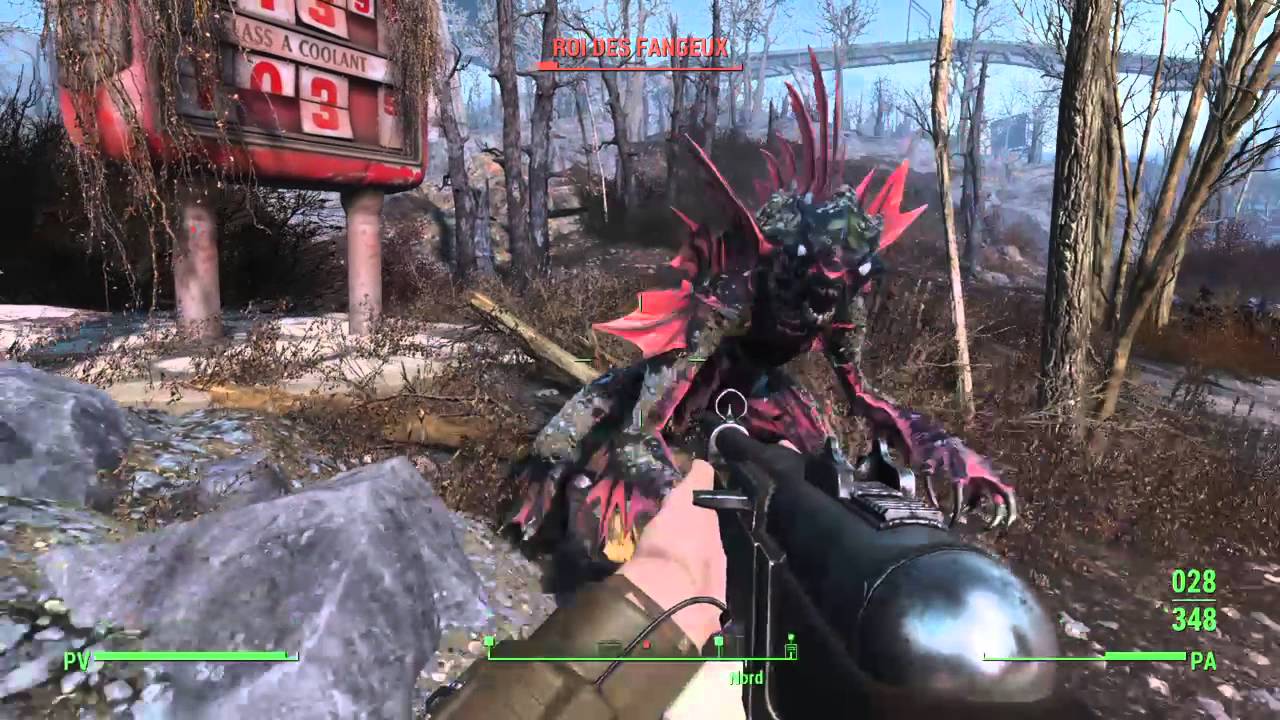 Fallout 4 - Roi des fangeux - YouTube