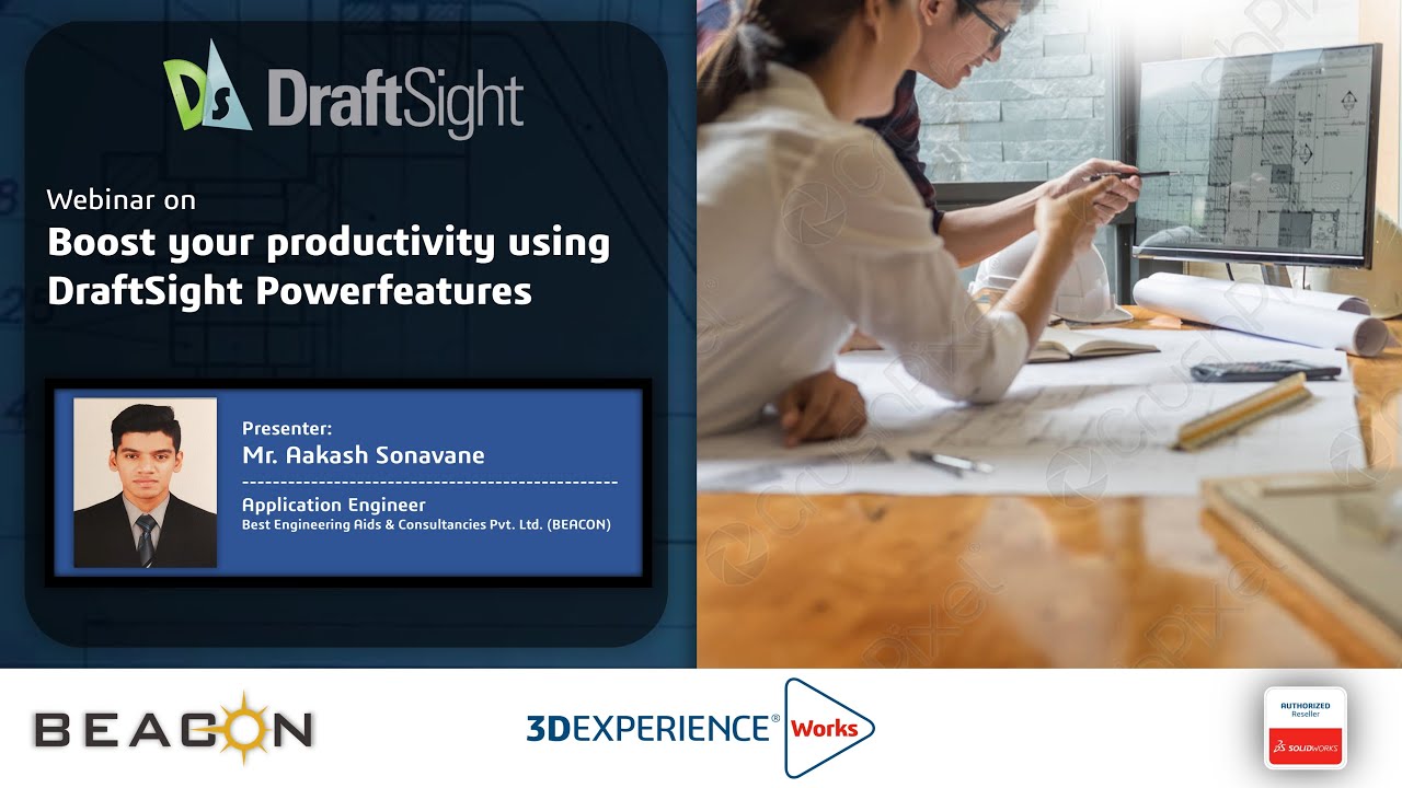 Boost your productivity using DraftSight Powerfeatures - YouTube