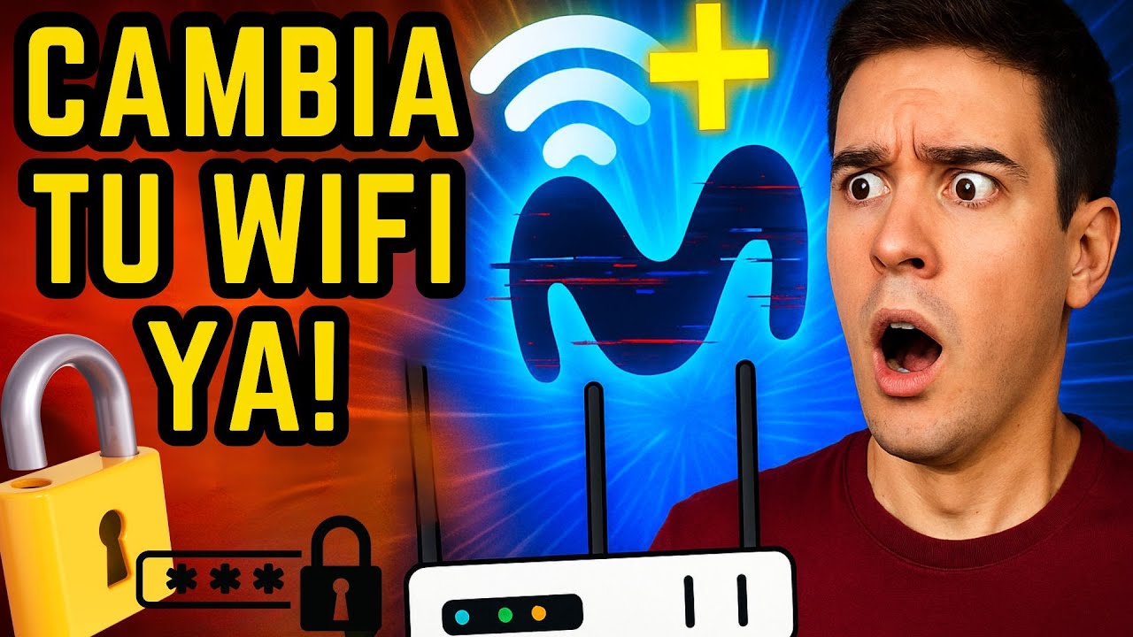 Cómo Cambiar La Clave O Contraseña WiFi Movistar Hogar Desde La App ...