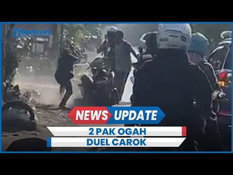 Viral Duel Carok 2 Pak Ogah Pakai Celurit Berebut Lahan Supeltas