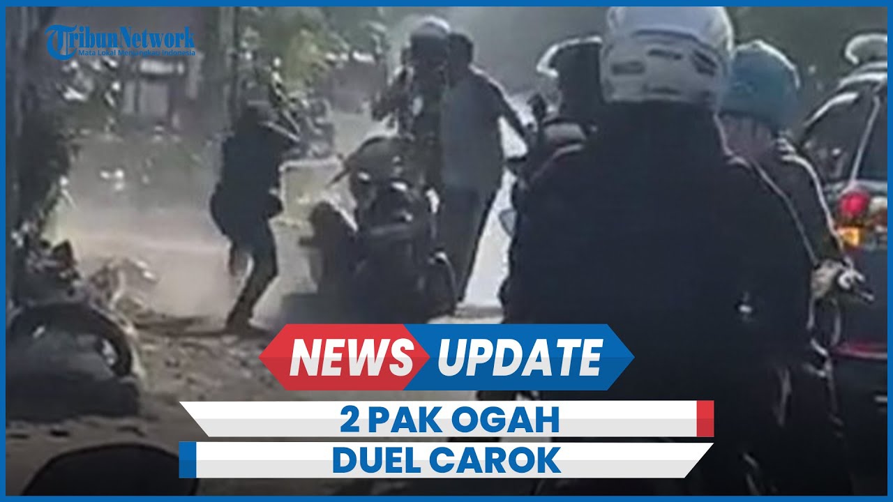 Viral Duel Carok 2 Pak Ogah Pakai Celurit Berebut Lahan Supeltas - YouTube