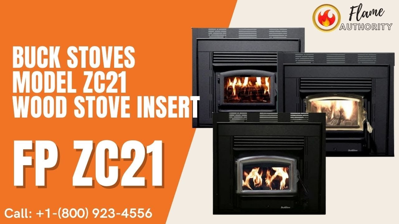 Buck Stoves Model ZC21 Wood Stove Insert FP ZC21 - YouTube