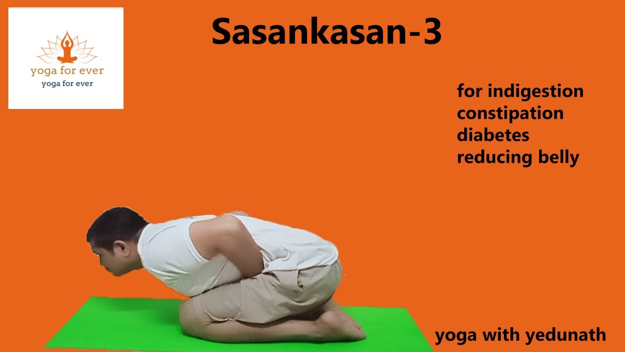 Sasankasana-3 | hare posture - YouTube