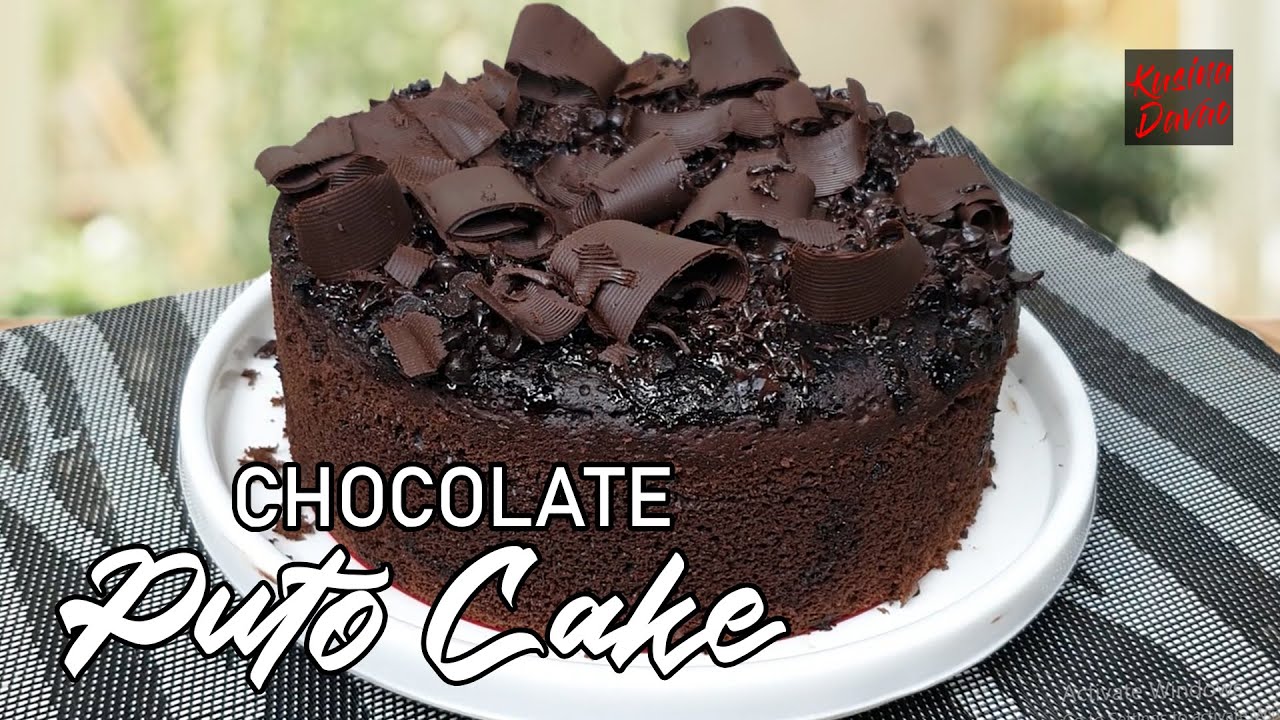 CHOCOLATE PUTO CAKE | KUSINA DAVAO - YouTube