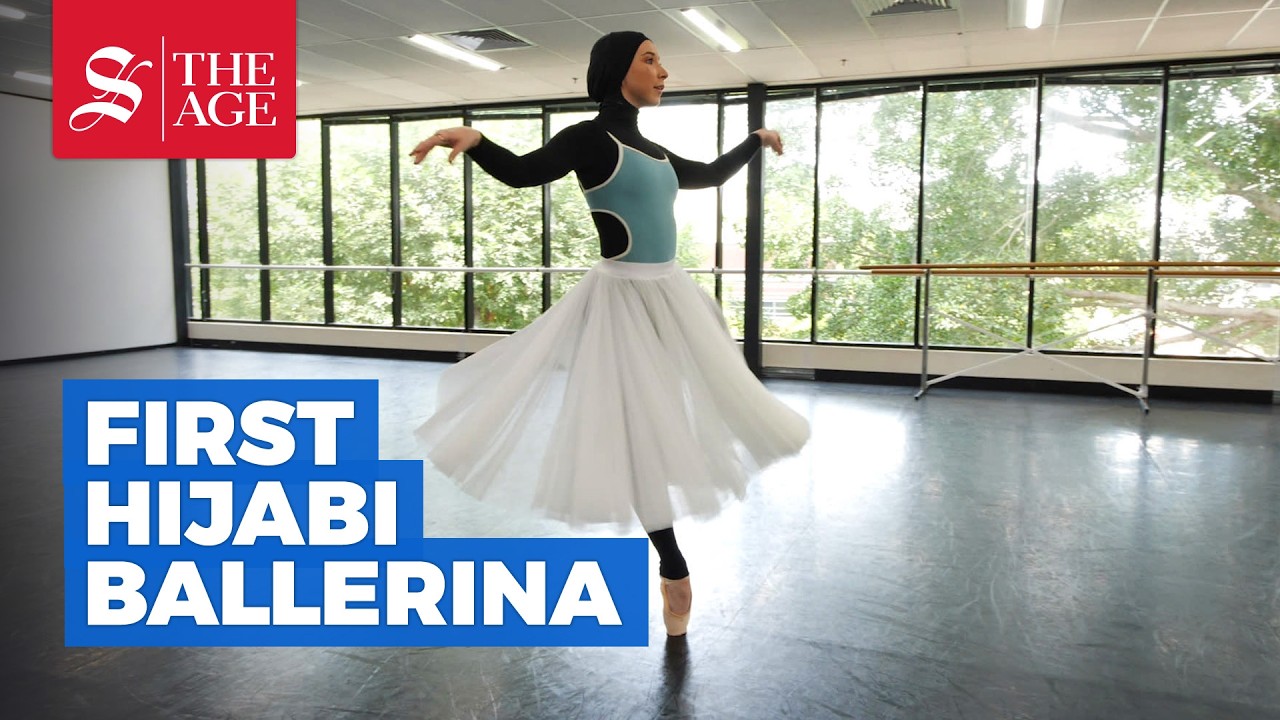 Australia's first professional Hijabi Ballerina - YouTube