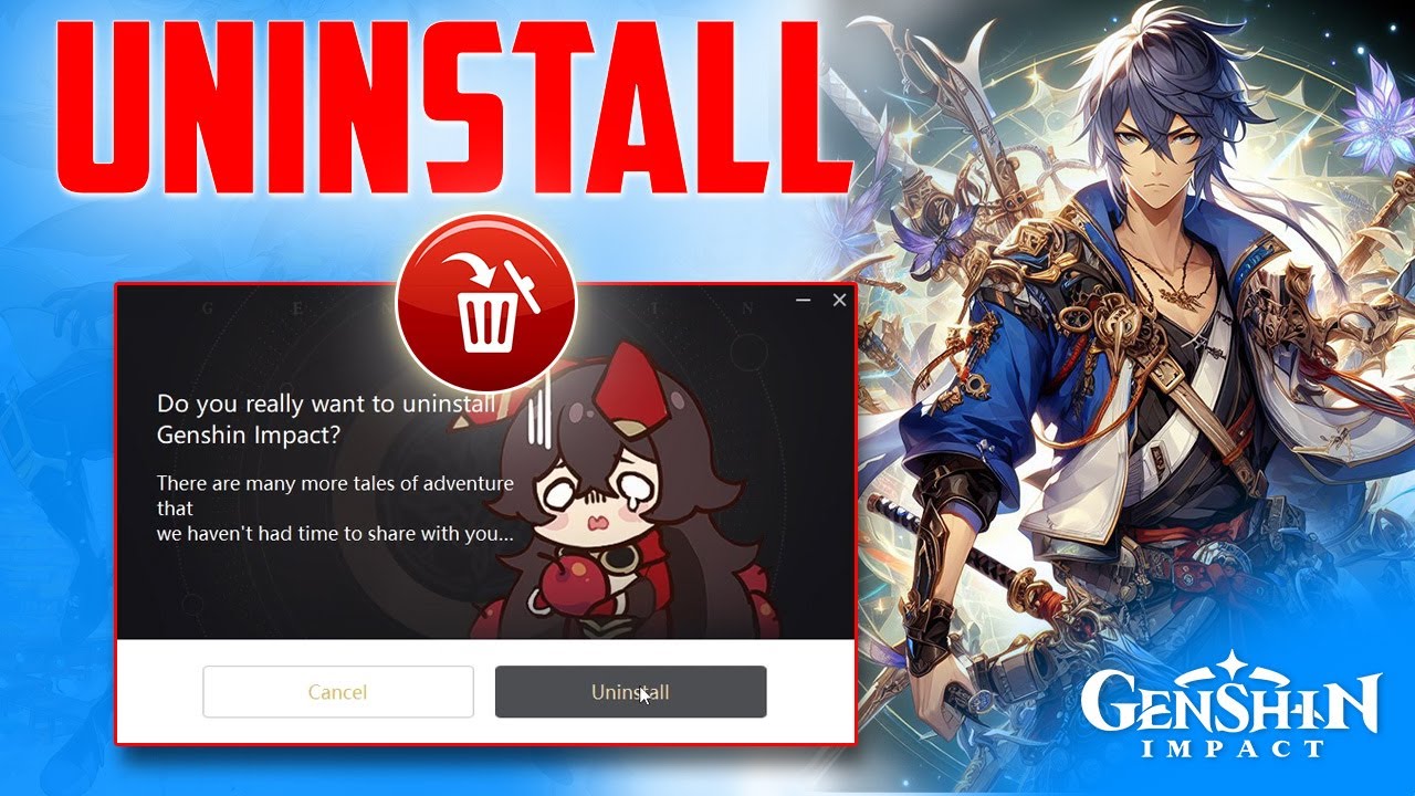How to Completely Uninstall Genshin Impact on PC | Fully Uninstall ...