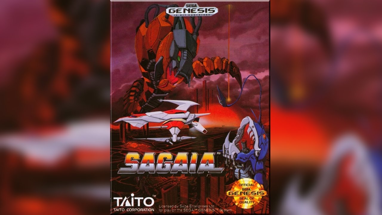 Mega Drive Mania - 154 - Sagaia / Darius II [1CC] (Sega Mega Drive ...