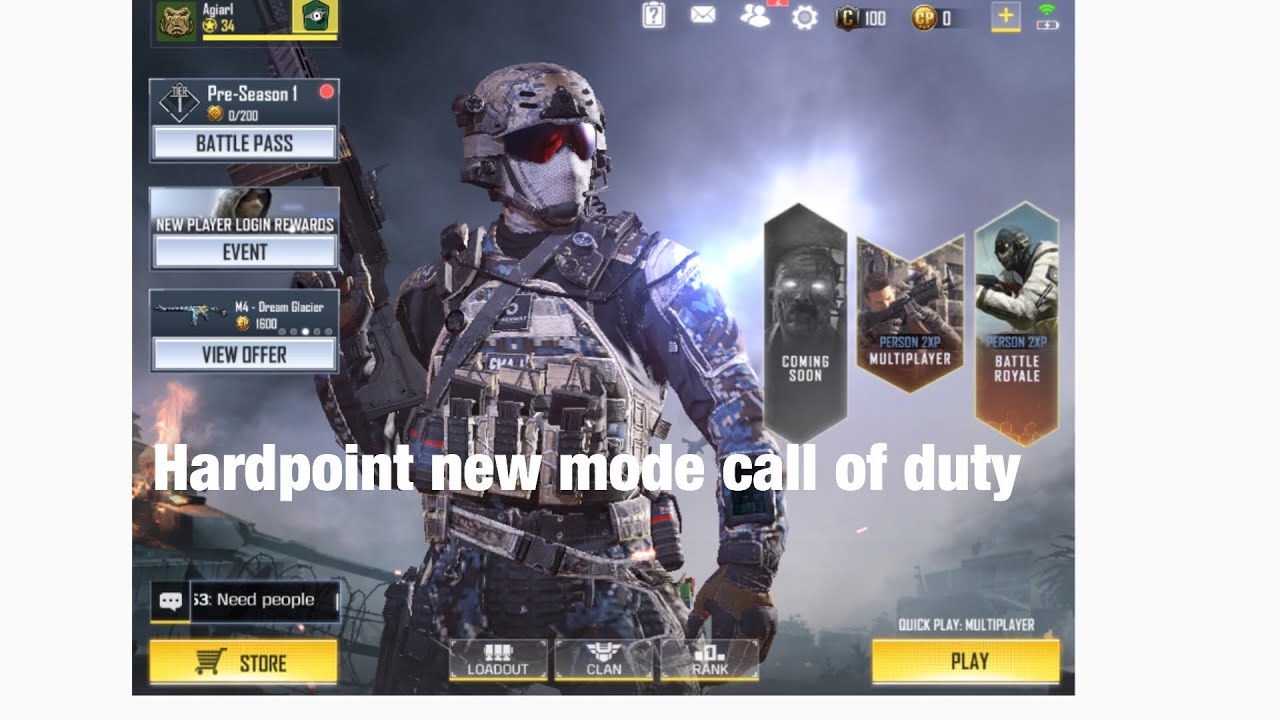 New mode hardpoint call of duty - YouTube