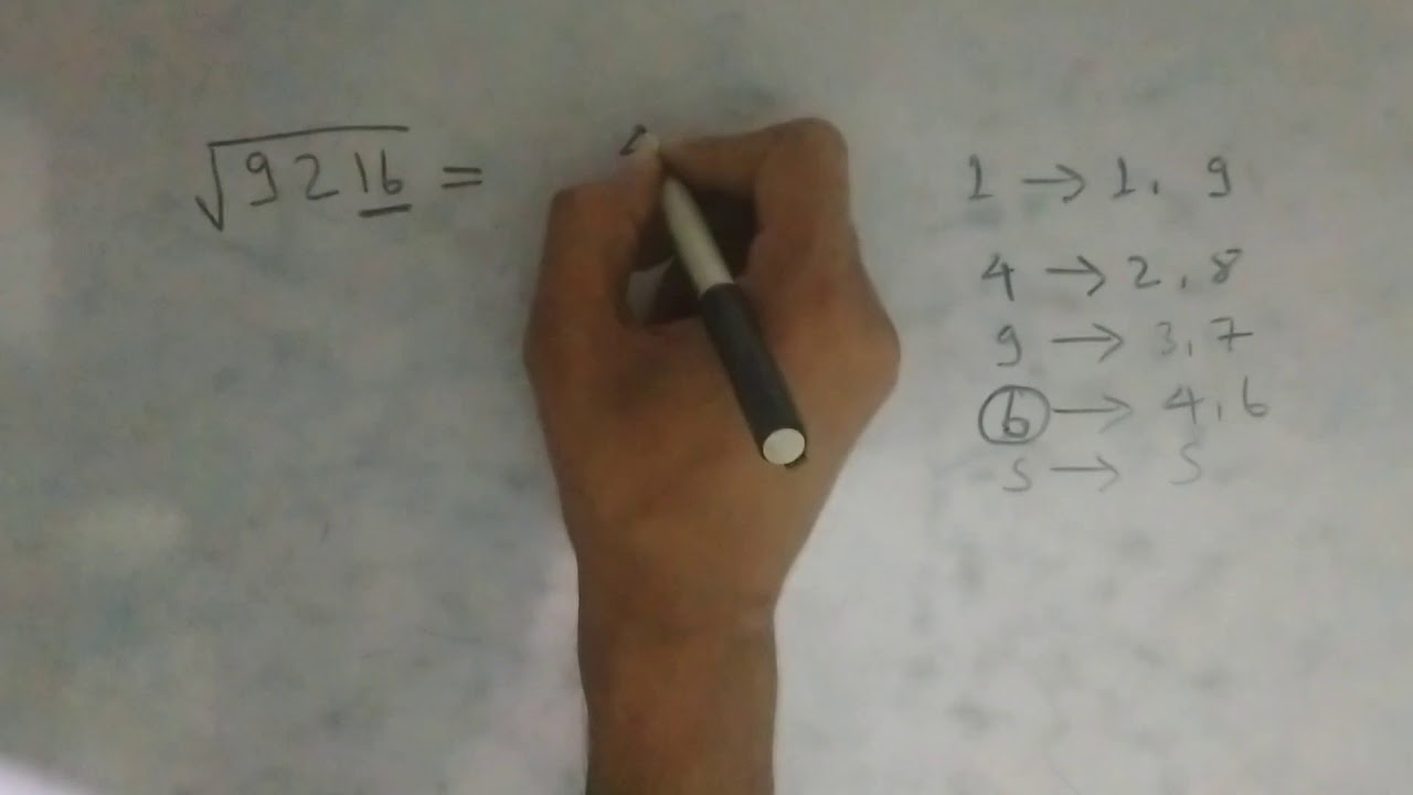 Part-5 square root nikalna sikhe - YouTube