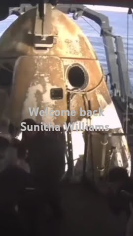 welcome back Sunitha Williams #youtubeshorts #viralvideo - YouTube