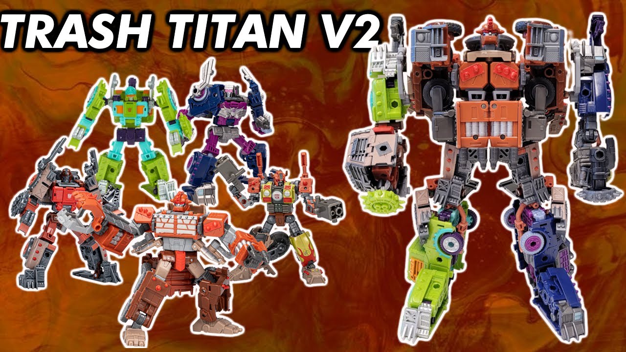 Build Along Tutorial: Junkion Combiner - Trash Titan v2 - YouTube