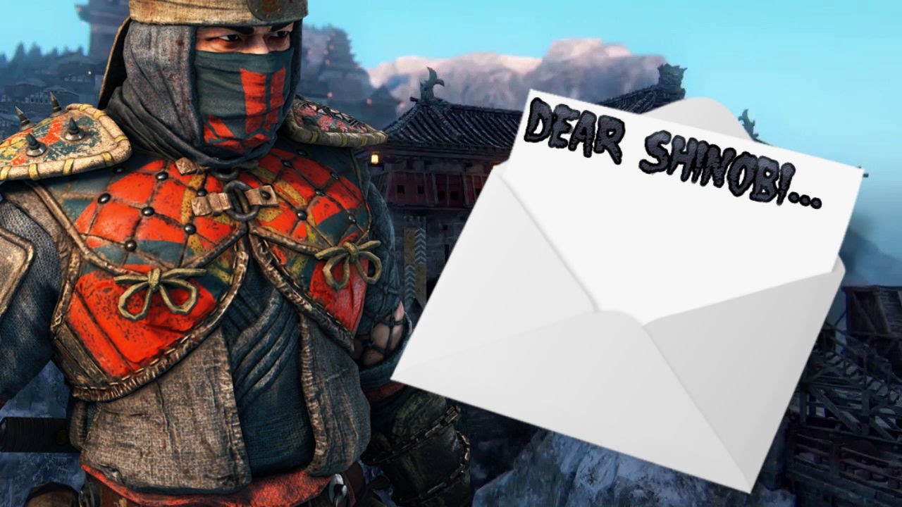 FOR HONOR: A Letter to Shinobi - Shinobi Kick Nerf Ideas | Shinobi ...