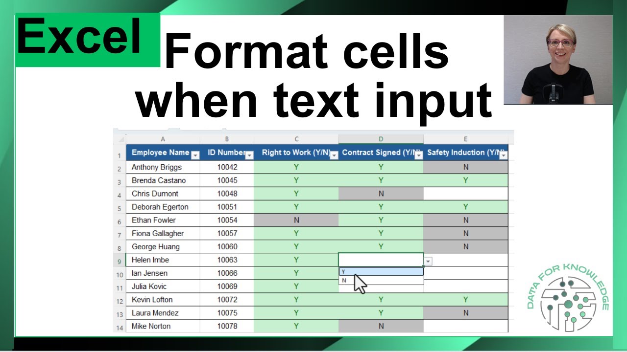 How to Automatically Color Cells Based on Text in Excel (Conditional ...