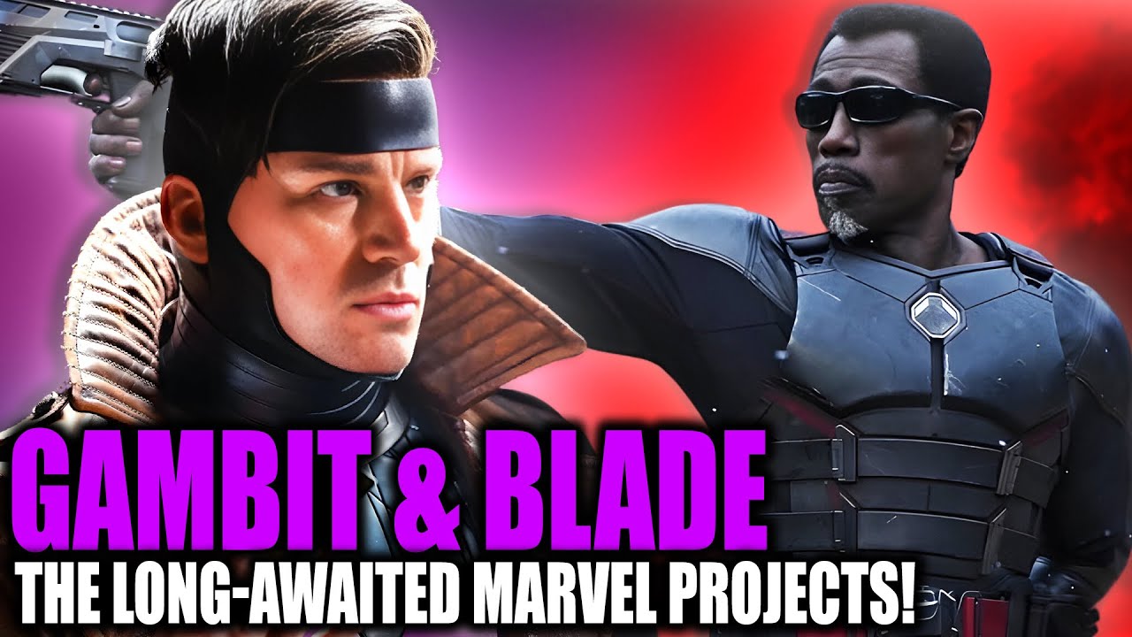 Channing Tatum’s Gambit and Snipes Blade, Marvel's Next Hits! - YouTube