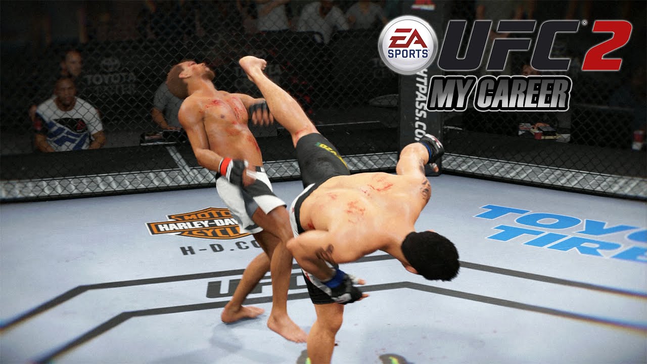 EA UFC 2 - My Career - #05 - SUPERKICK!!!!! - YouTube