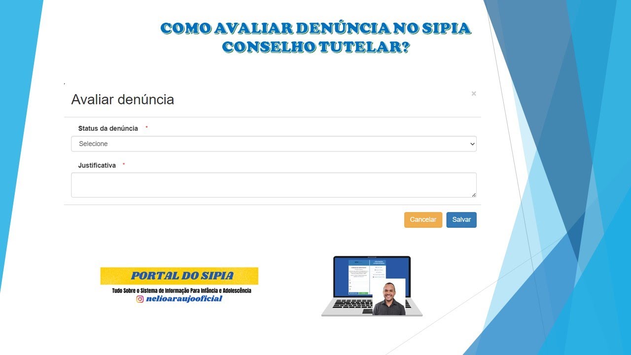Como Avaliar Denúncia no SIPIA Conselho Tutelar? - YouTube