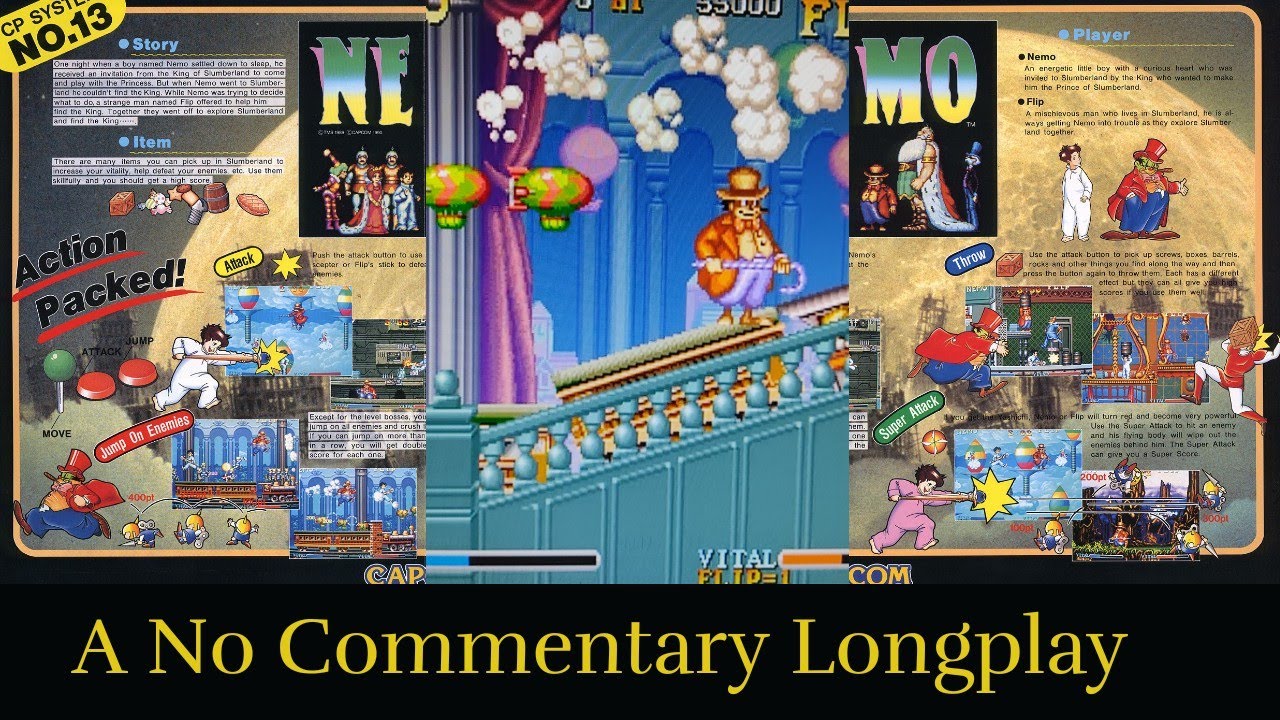 Nemo Arcade Game - A No Commentary Longplay - YouTube