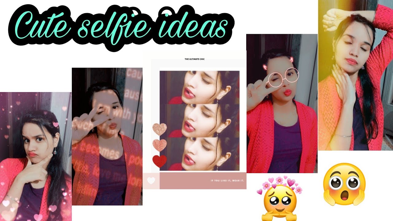 Cute selfie poses in Snapchat | selfie poses for girls | selfie poses # ...