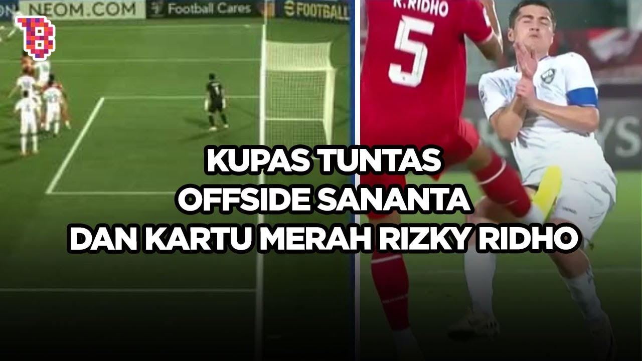 GARIS OFFSIDE-NYA KOK GAK ADA? PANTASKAH RIDHO DIUSIR WASIT? - YouTube