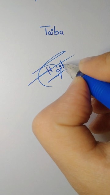 Create a Stunning Taiba Name Signature with Unique Handwriting Styles # ...