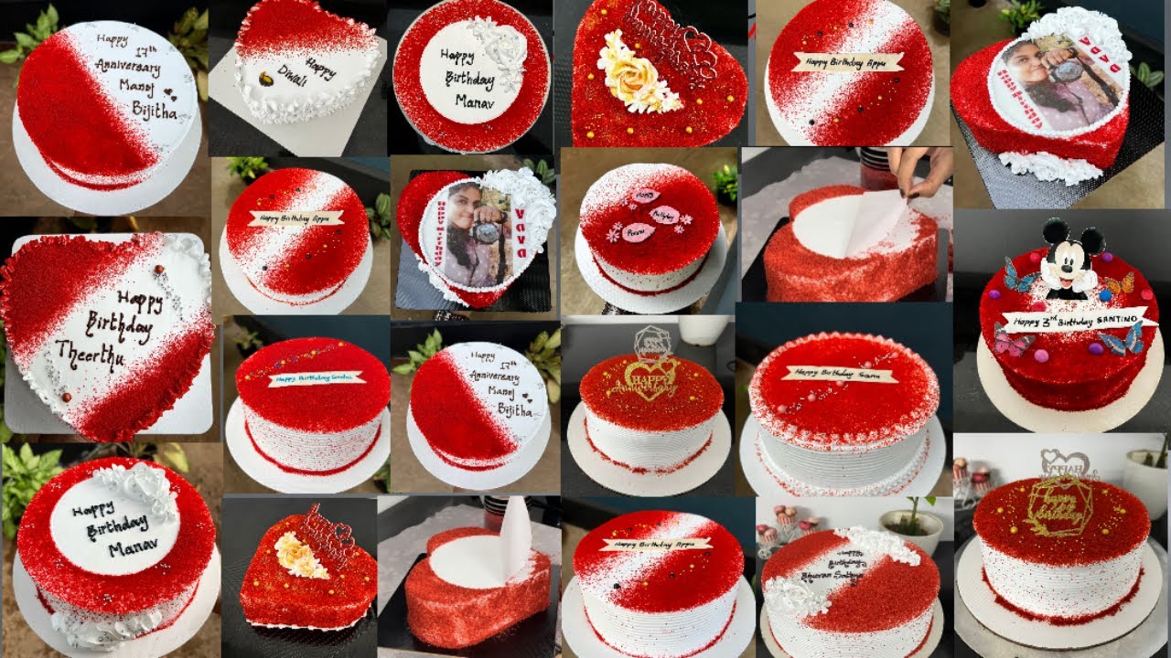 Red Velvet ️ Dust Filling Detailing Video | At She Bakes - YouTube