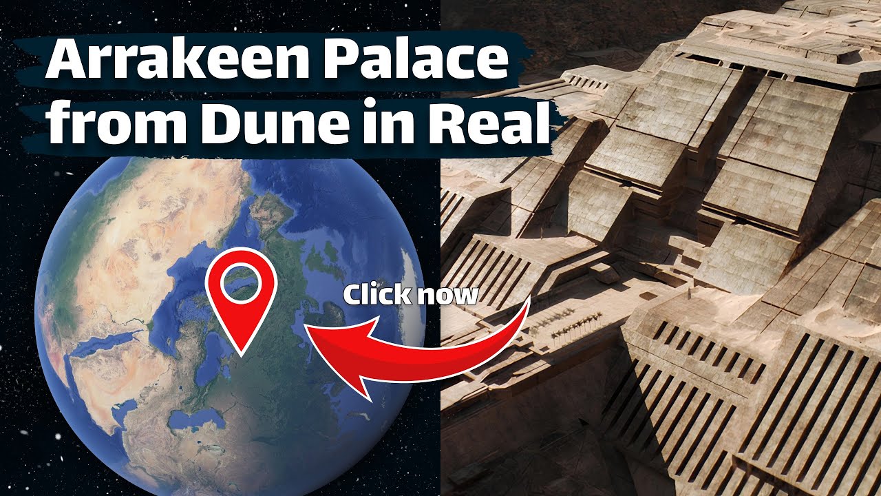 I found Arrakeen Palace 😳 from Dune in Real on Google Earth 🌎 - YouTube