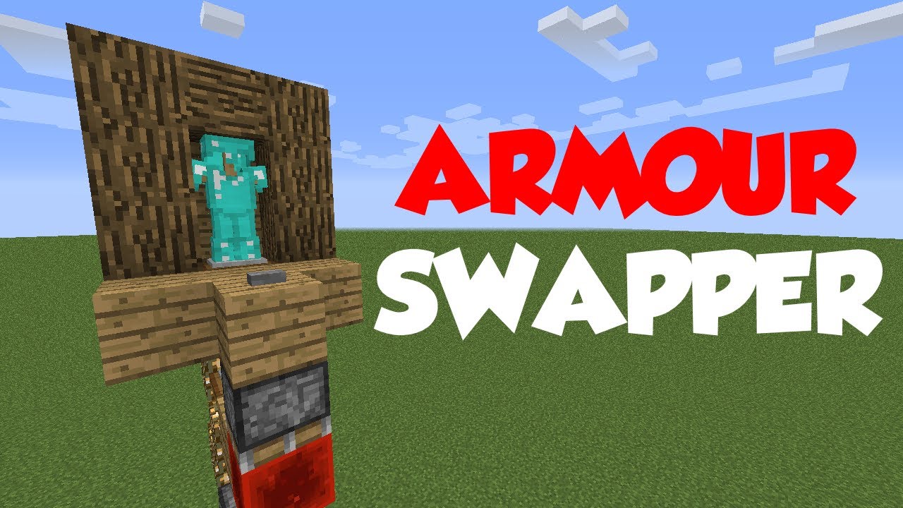 Tutorial 2 Armour Stand Swapper! (g0.0d Idea!) - YouTube