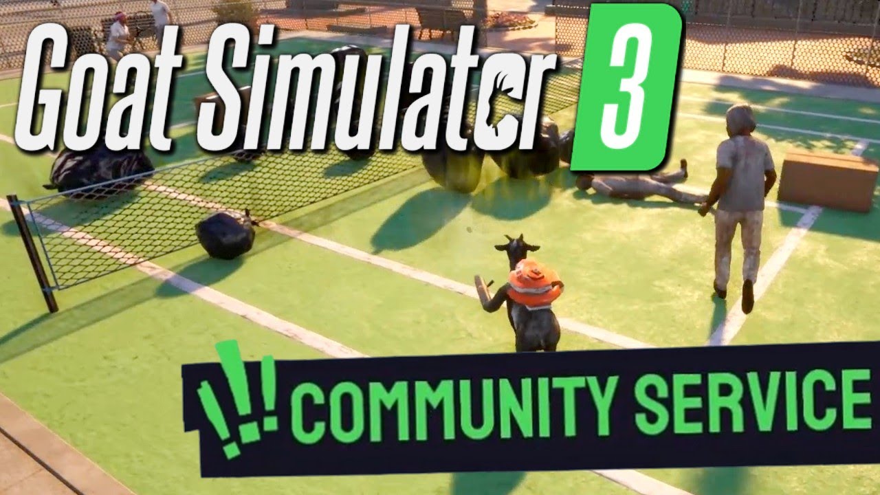 "Goat Simulator 3" - Community Service Quest Guide (Full Event ...