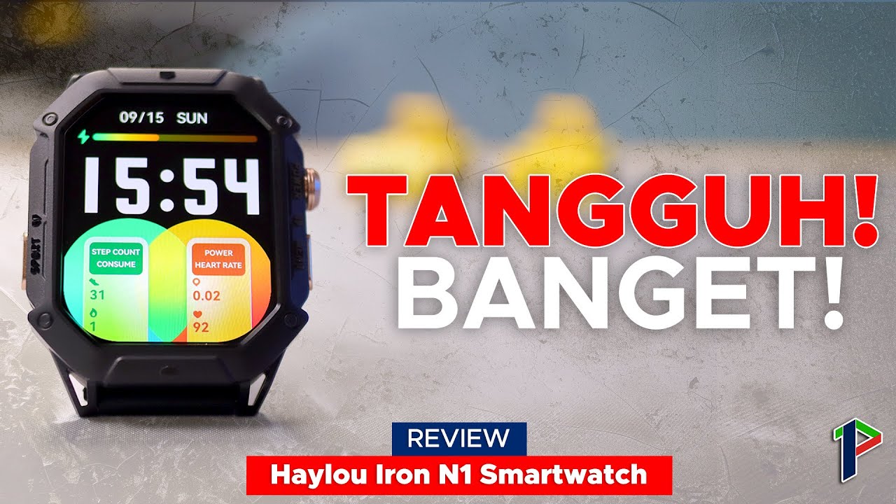 Smartwatch buat yang "Outdoor" dengan harga murmer?! - Haylou Iron N1 ...