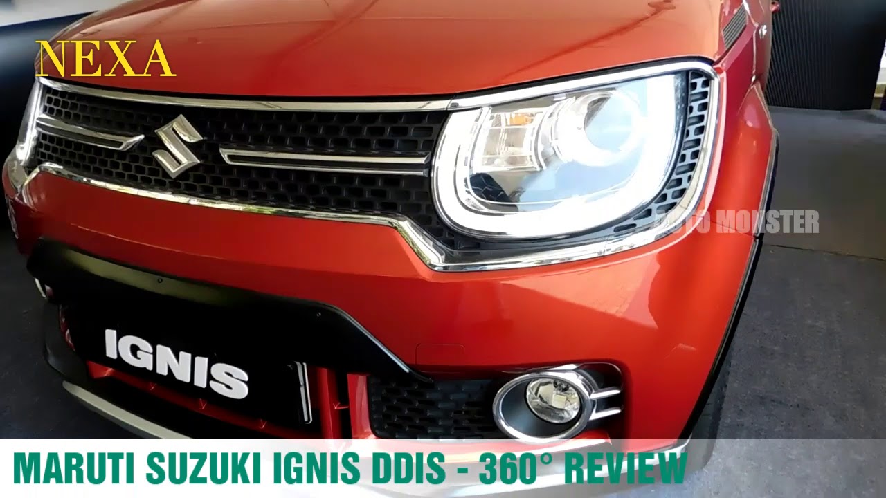 IGNIS DDIS NEXA 360° EXTERIOR REVIEW || MARUTI SUZUKI IGNIS REVIEW ...
