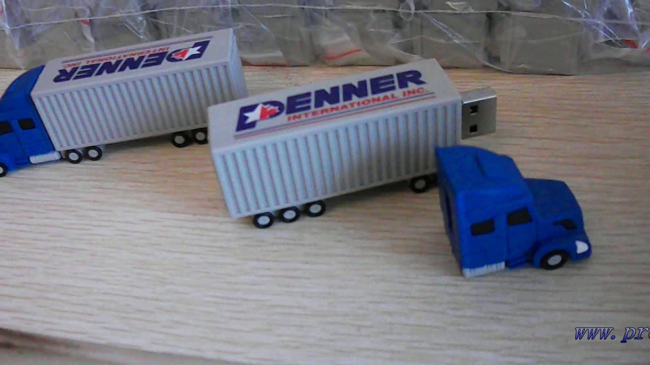 Truck USB Flash Drive,Memory Stick, USB Disk - YouTube